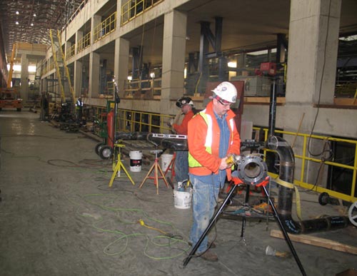 Trades on a roll at Severstal with pickle line, rolling mill