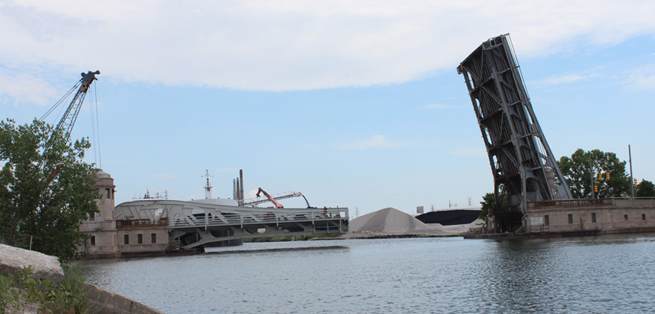 Reconstructed drawbridge set for more ups and downs