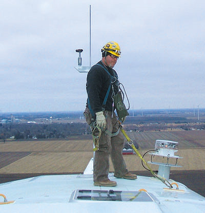 IBEW members harness wind energy