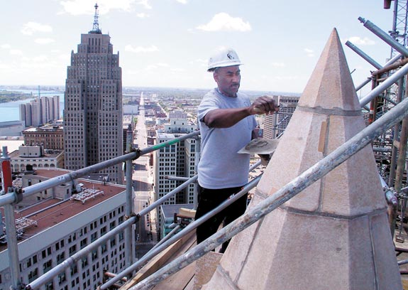 New spikes for Cadillac Tower’s crown
